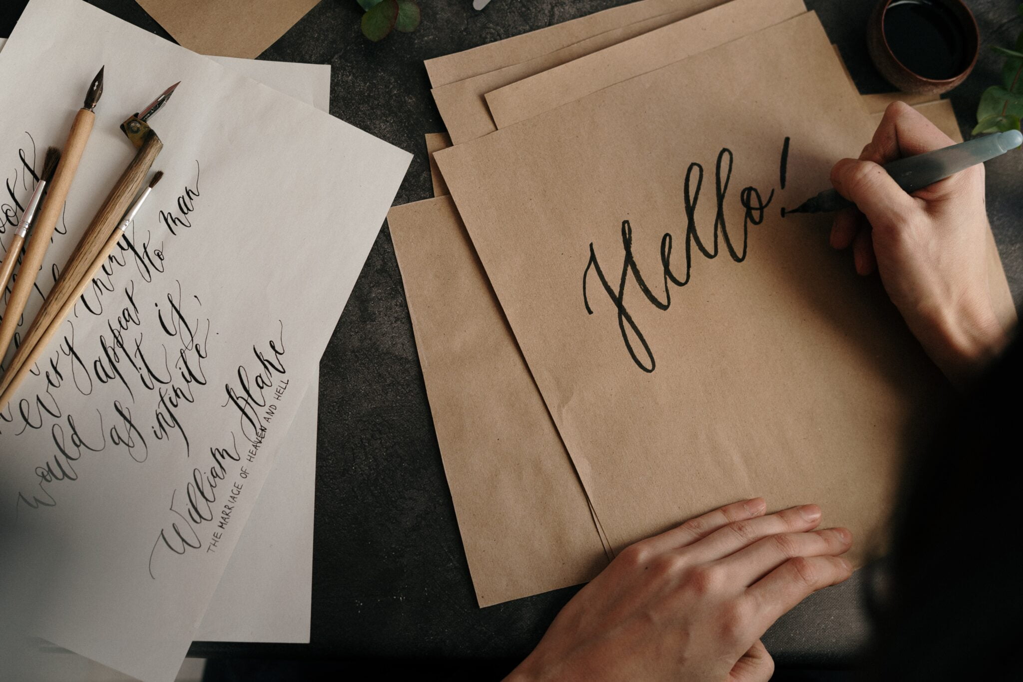 Handlettering: wat is het en hoe doe je dat? - Life-Style